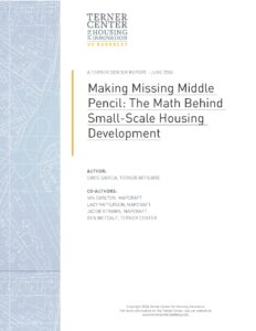 Making Missing Middle Pencil: The Math Behind Small-Scale Housing ...